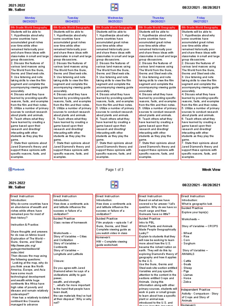 8th Grade Geography: Wealth & Poverty Analysis | PDF | Reason