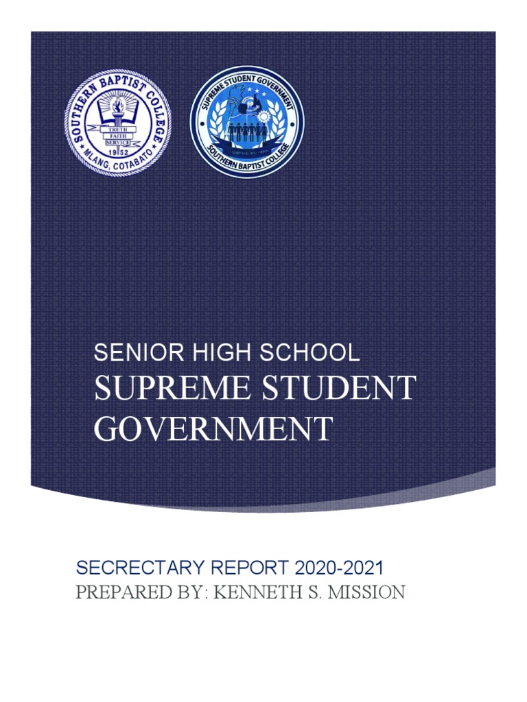 SHS-SSG Sec Report | PDF