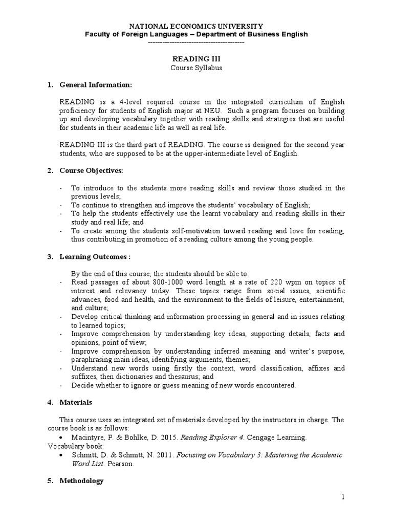 Developing Advanced Reading Skills and a Lifelong Love of Learning: A ...