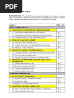 Form 4.1 Self Assessment Checklist | PDF | Computer Network | Wi Fi