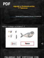Actividades de lectoescritura con la F | PDF | Artes del Lenguaje y ...