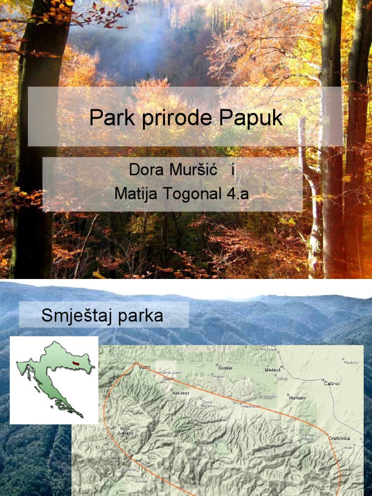 Park Prirode Papuk | PDF