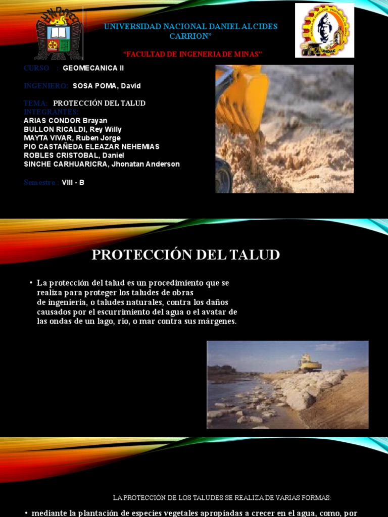 Proteccion de Talud | PDF