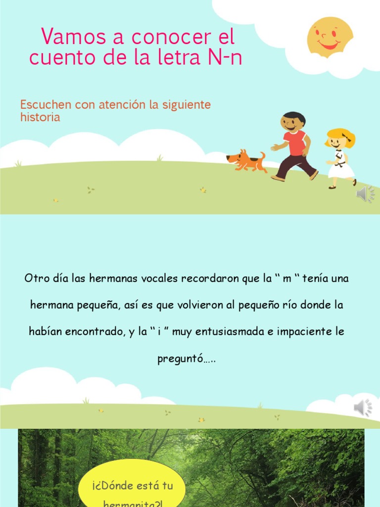 Cuento de La Letra N | PDF