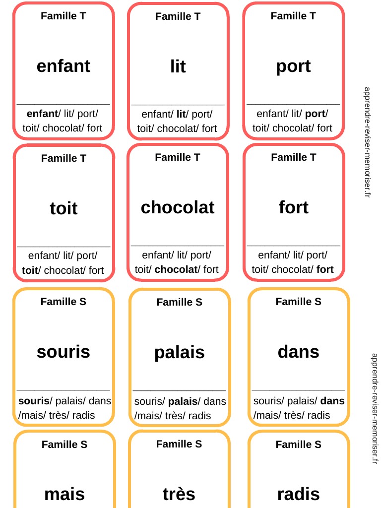 Jeux de mots pour enfants | PDF
