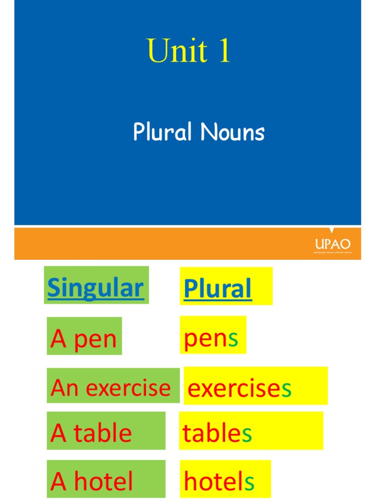 Plural Nouns | PDF