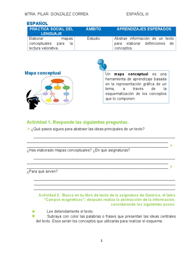 Elaboración de Mapas Conceptuales y Lectura Dramática | PDF | Romeo y ...