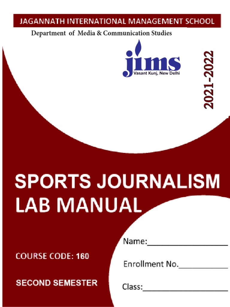 Sports Lab Manual 2021 | PDF | Blog | Communication