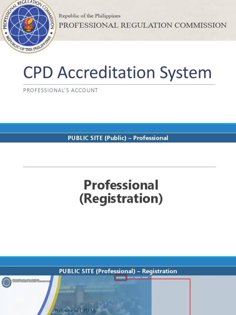 CPDAS Login and Registration Guide | PDF | Login | Password