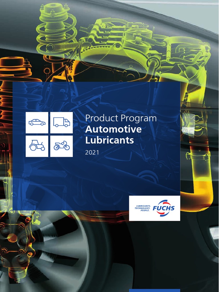 FUCHS Product Program Automotive Lubricants | PDF | Motor Oil | Lubricant