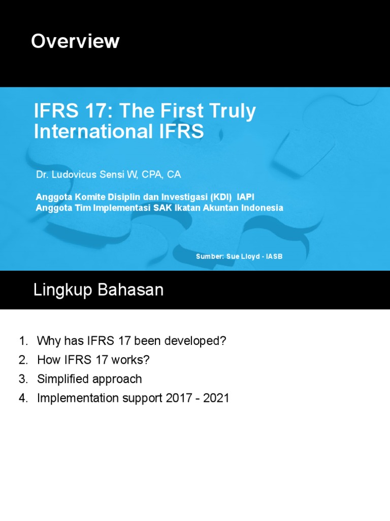 File 1 - Overview IFRS 17 | PDF | Income Statement | Insurance