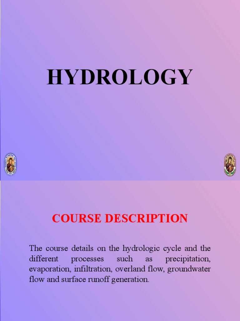 Hydrology Course Curriculum | PDF | Hydrology | Groundwater