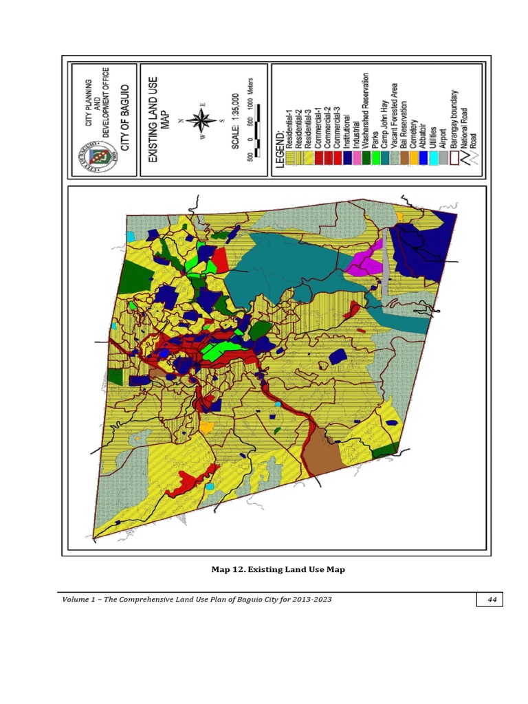 Baguio City Land Use Plan Maps 2013-2023 | PDF