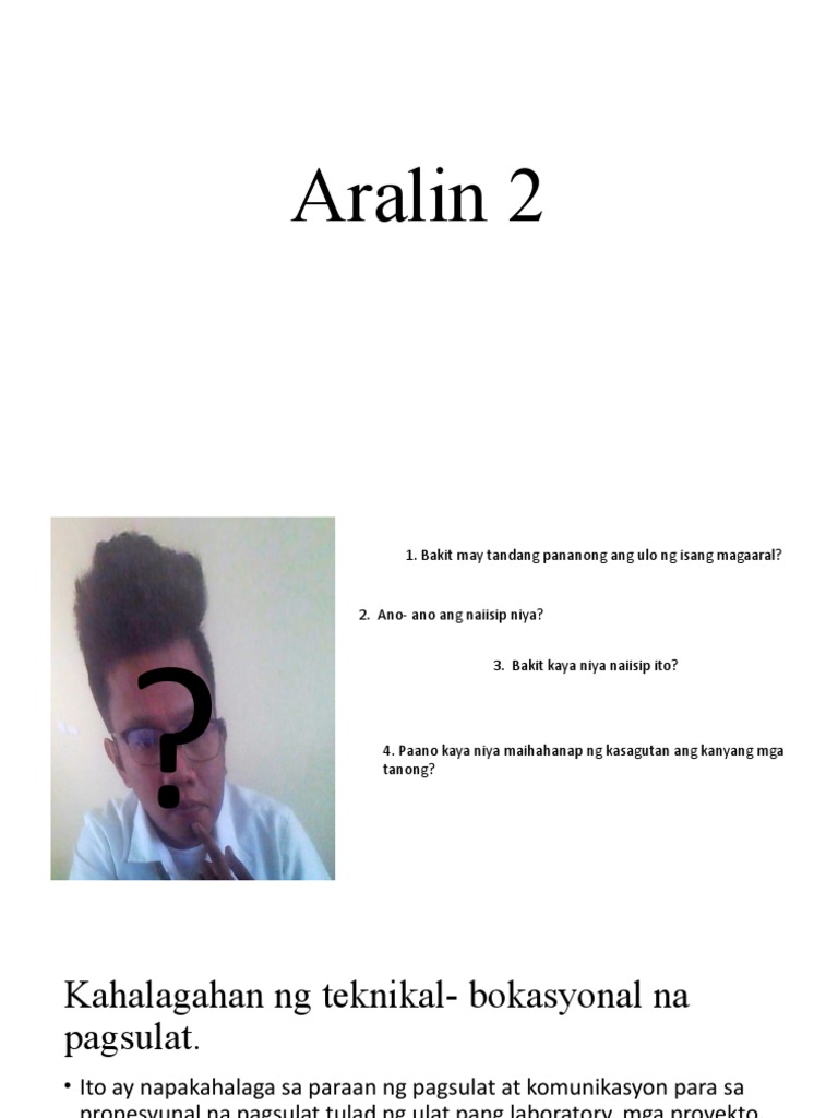 Aralin 2 FPL | PDF