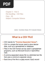 Class-12-Computer Science Practical File 2023-24 | PDF | Computer File | Databases