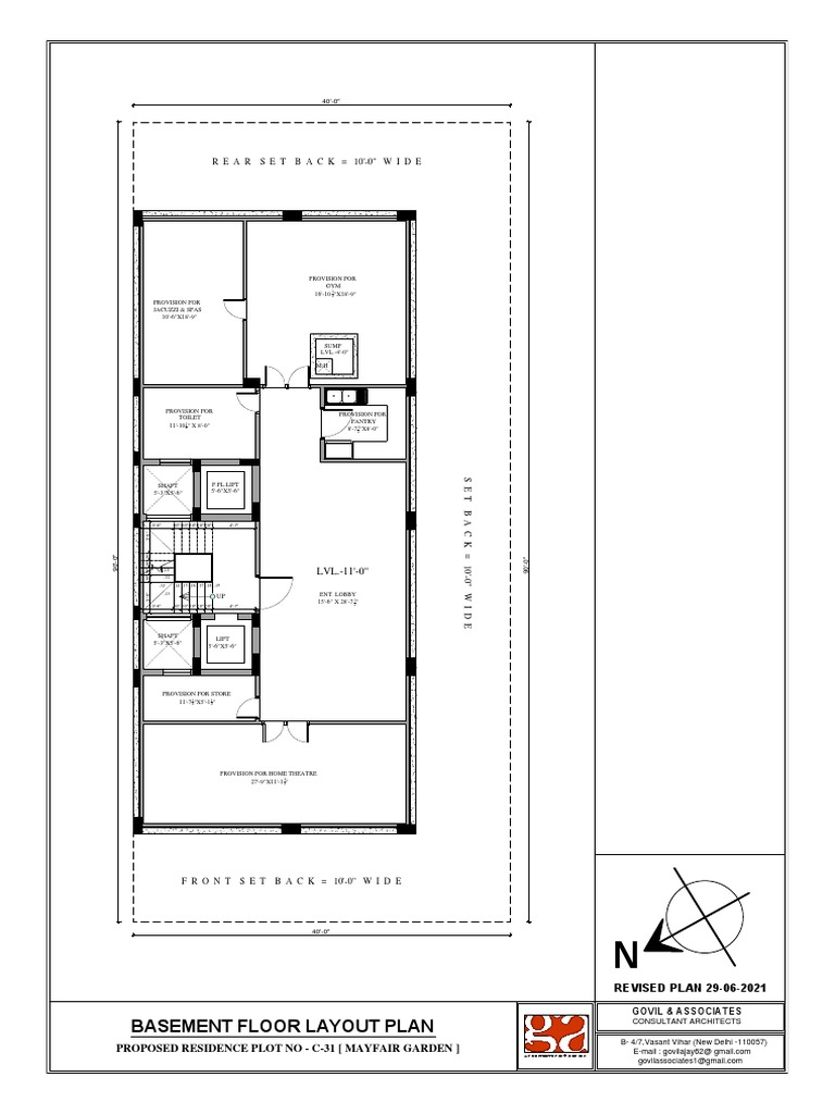 Basement Floor Layout Plan | PDF | Building Technology | Structural Engineering