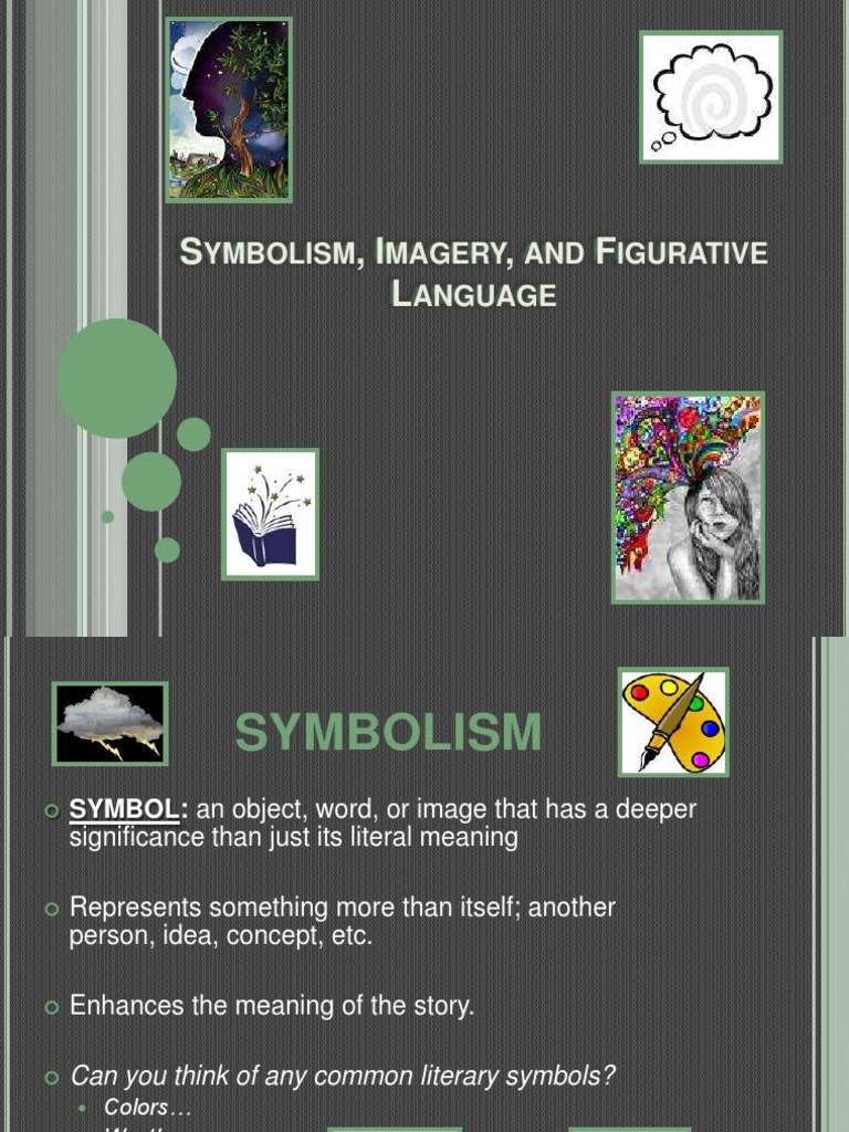 Symbolism, Imaginary and Figurative Language | PDF