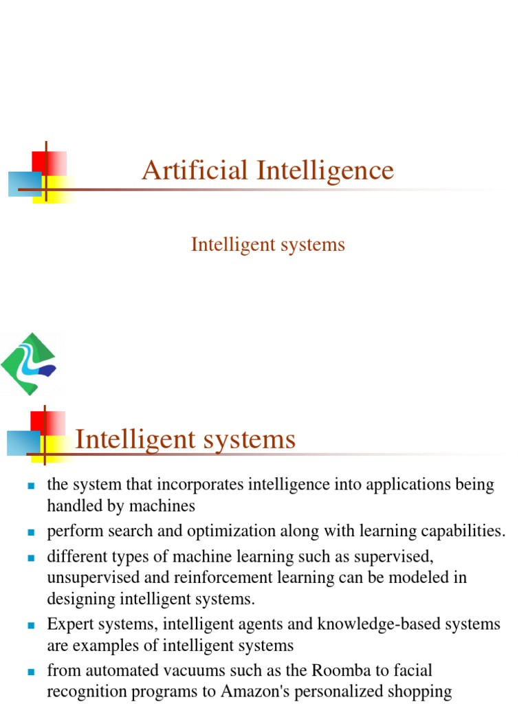3 - Intelligent System | PDF | Intelligence (AI) & Semantics ...