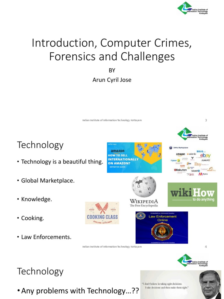 Introduction, Computer Crimes, Forensics and Challenges | PDF | Computer Forensics | Cybercrime