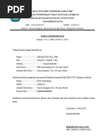 Contoh GANTI SPECIMEN BANK | PDF