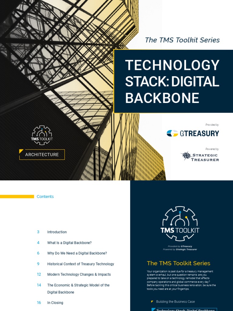 EBK TMS Toolkit Technology Stack GTreasury | PDF | Software As A Service | Computing