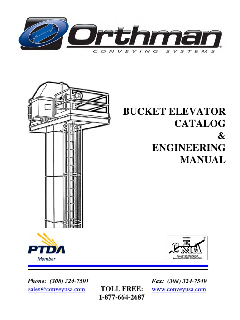 Bucket Elevator Catalog | PDF | Elevator | Horsepower