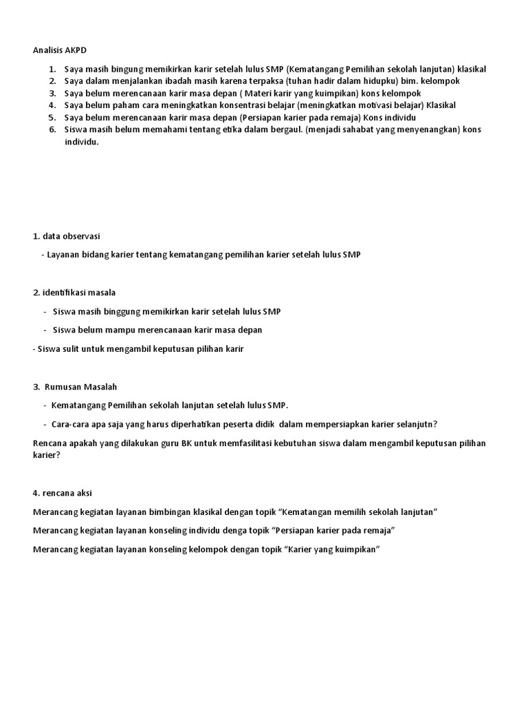 Analisis AKPD | PDF