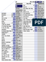 TJ Media Song Book | PDF | Musicians | Artists