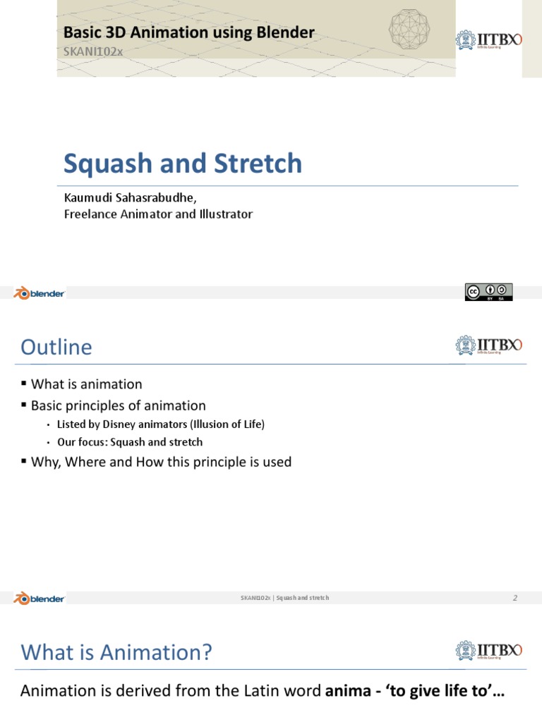 Squash and Stretch in Animation Basics | PDF | Animation