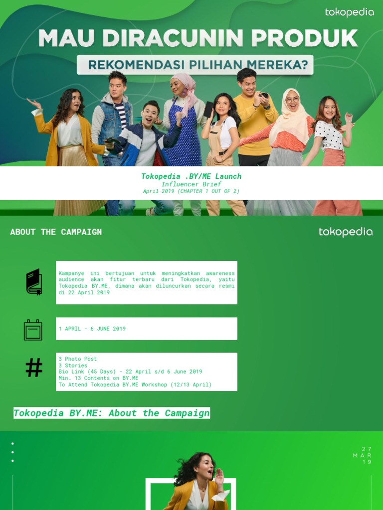 2019 - Tokopedia BY - ME Campaign - Micro PDF | PDF