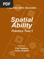 Psychometric Test Sample Questions | PDF | Psychometrics