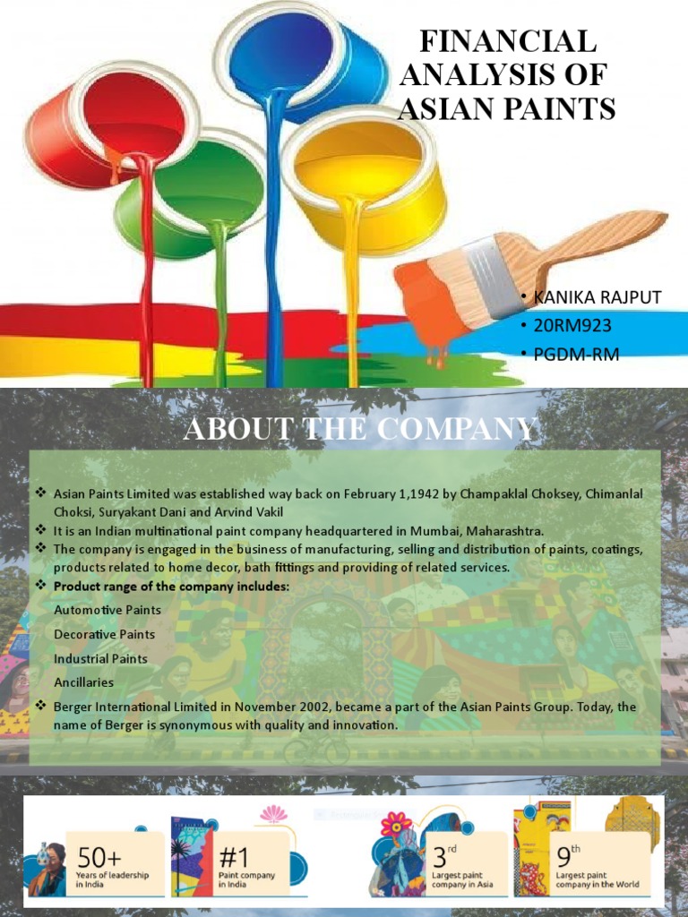 Asian Paints | PDF | Return On Investment | Equity (Finance)