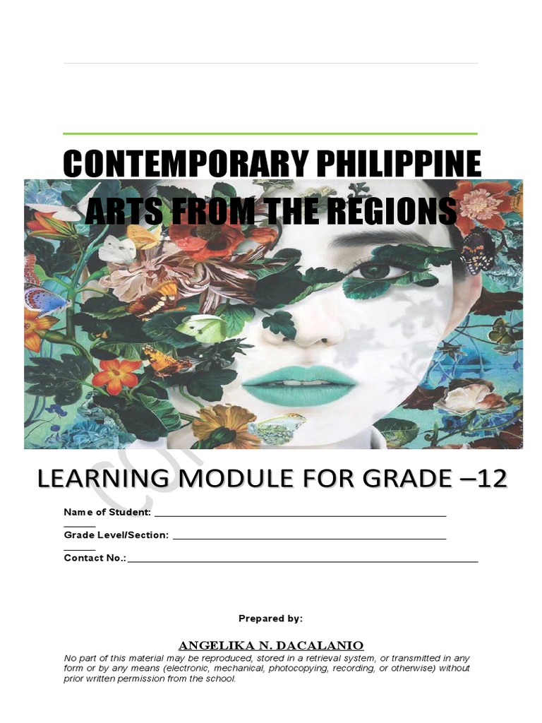 Cpar - Module 2 | PDF | Learning | Collage