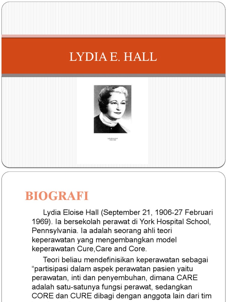 Lydia E. Hall | PDF