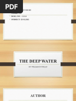 Class 12 English PPT Deep Water | PDF | Swimming | Fear