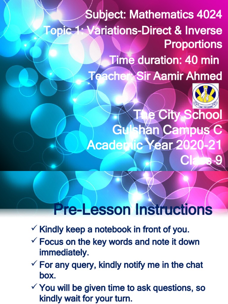 Variations Grade 9 | PDF | Speed | Variable (Mathematics)