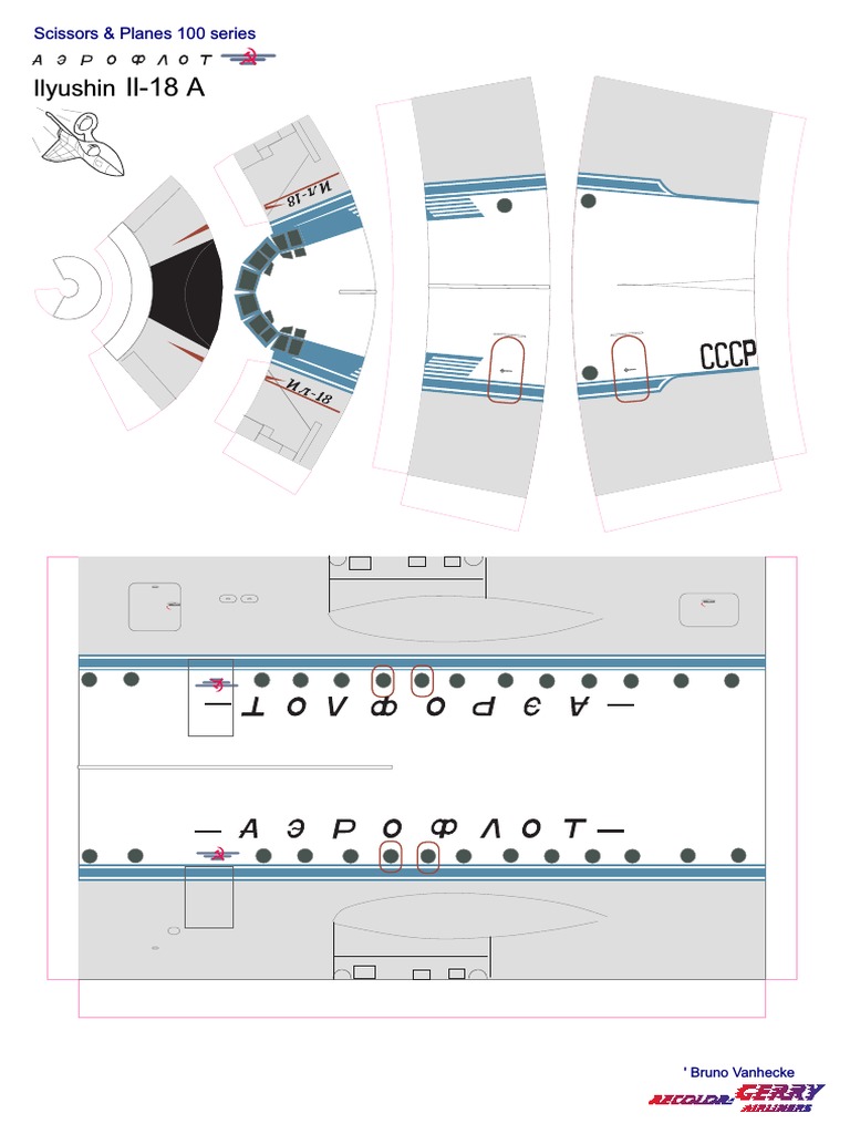Ilyushin: Scissors & Planes 100 Series | PDF