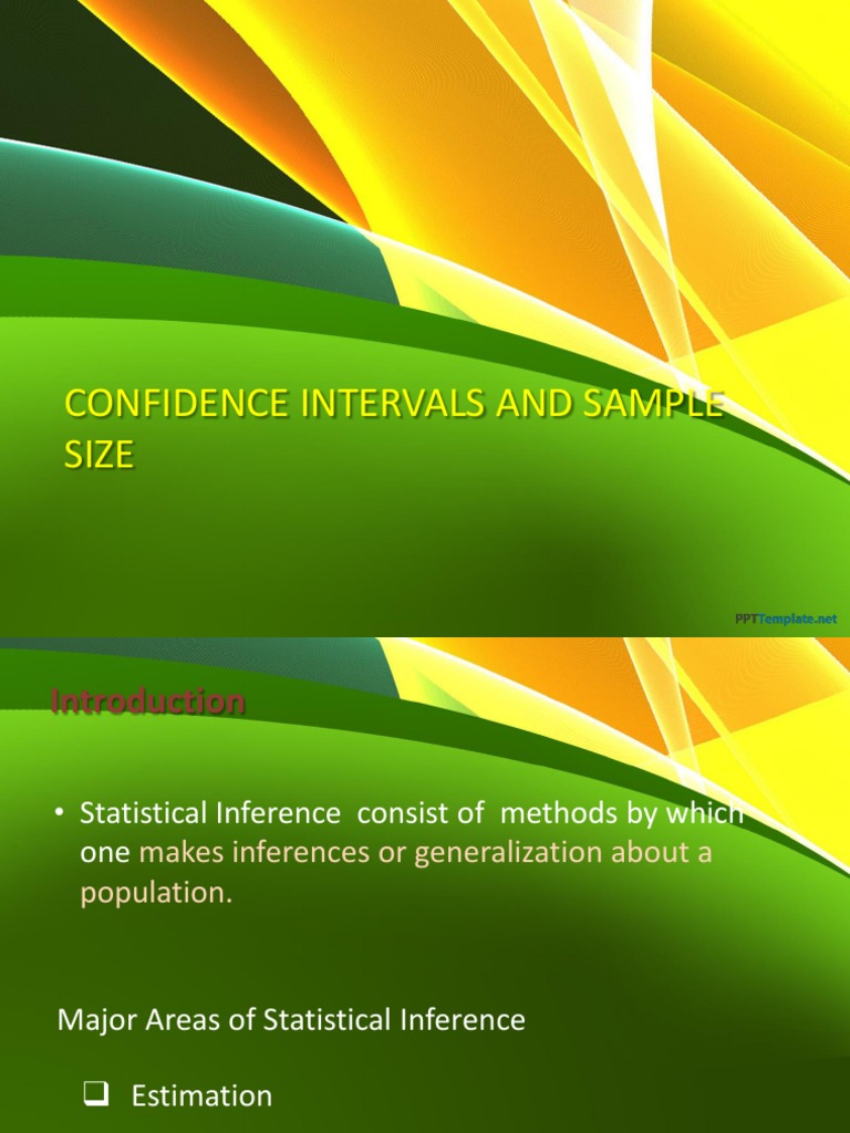 Chapter 7 Confidence Interval and Sample Mean A | PDF | Confidence ...
