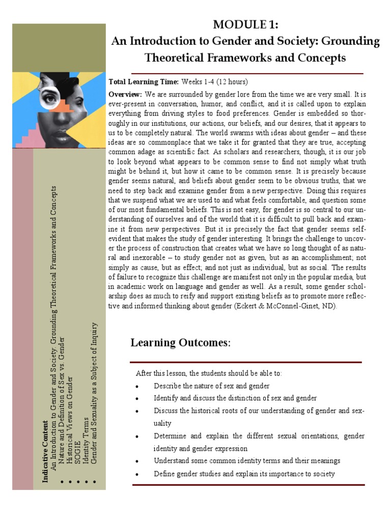 Understanding the Distinction Between Sex and Gender: An Introduction ...