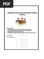 LKPD Bilangan Berpangkat Peer Teaching 1 | PDF