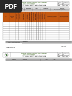 HIRARC Table Dosh Office | PDF | Risk | Injury
