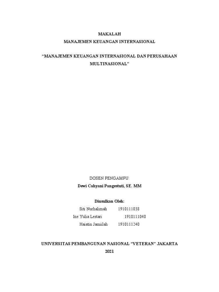 MAKALAH MKI-Revisi | PDF