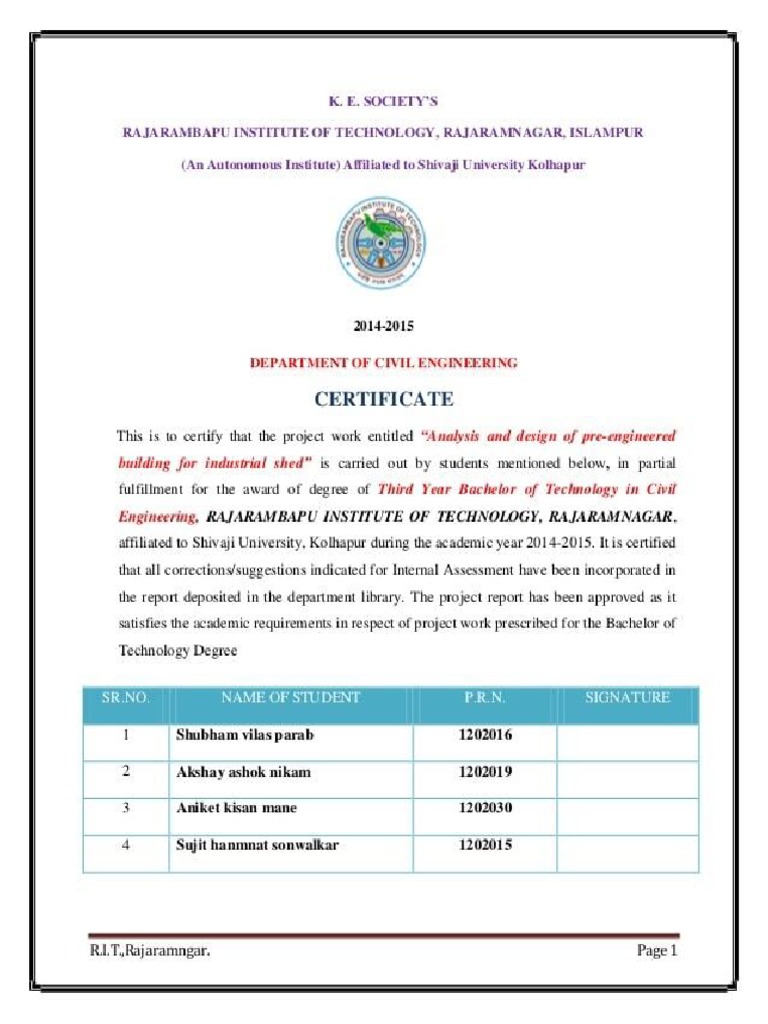 P.E.B. Mini Project Report | PDF