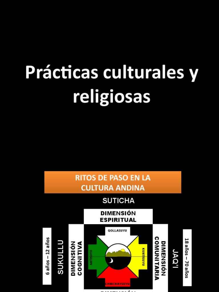 Ejemplos de prácticas culturales andinas | PDF
