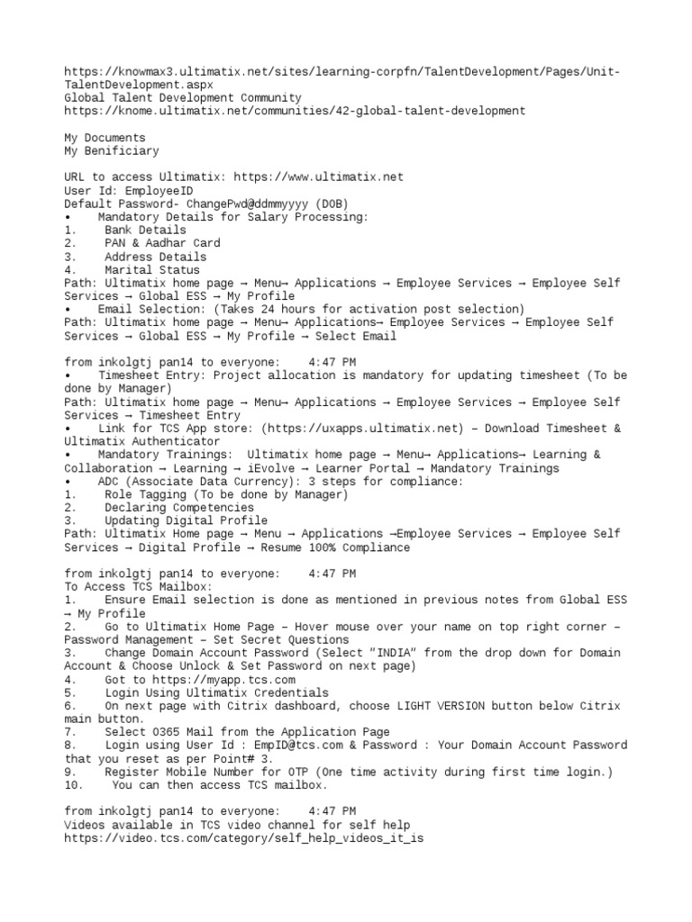 Onboarding Formalities | PDF | Password | Security