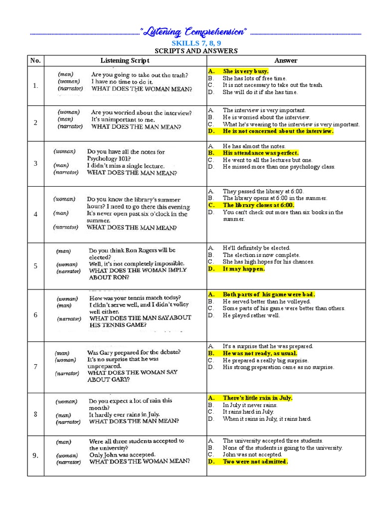 Script Skill 7, 8, 9 | PDF | Test (Assessment)