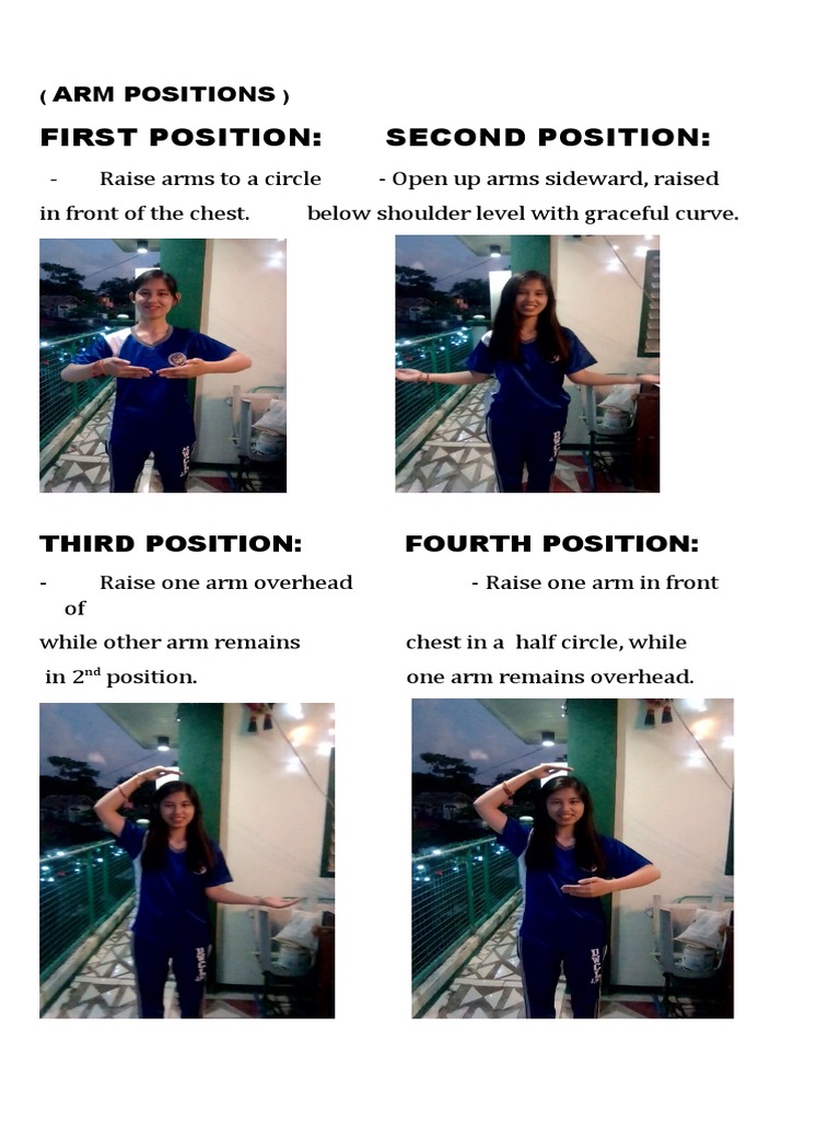 First Position: Second Position:: Third Position: Fourth Position | PDF ...