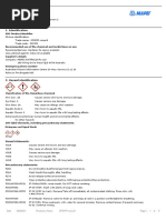 MSDS of Common Cements - Jan 2024 | PDF | Cement | Dermatitis