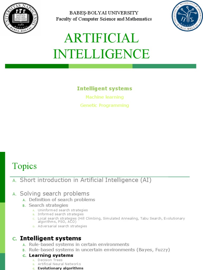 Genetic Programing - GP | PDF | Machine Learning | Artificial Intelligence