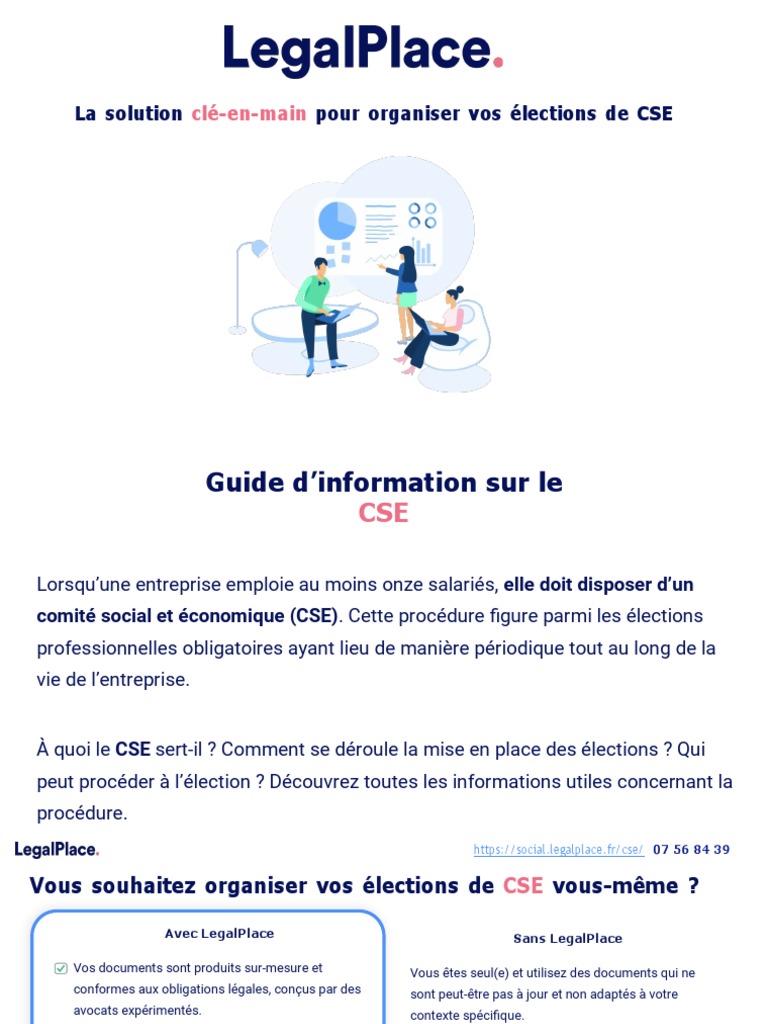 Organiser les élections du CSE facilement | PDF | Vote | Machine à voter